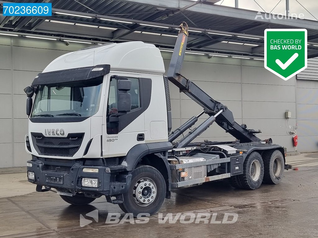 IVECO Trakker 450 6X4 20t Marrel Hooklift Big-Axle Euro 6 kamion rol kiper