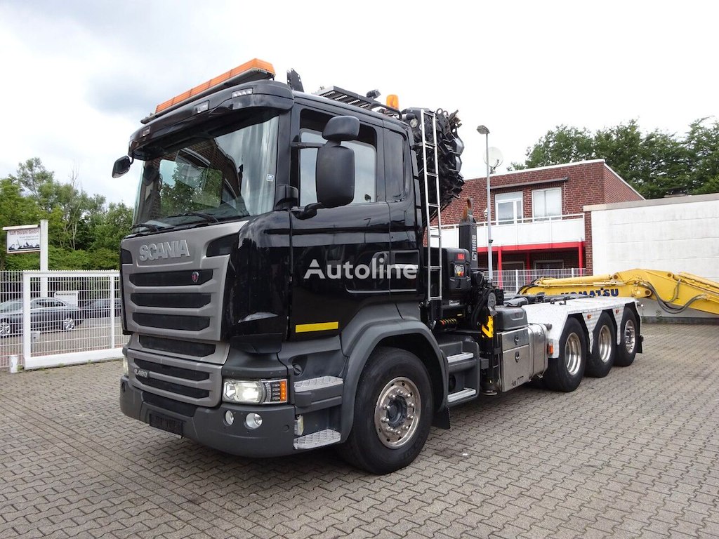 Scania R490 Abroller kamion rol kiper