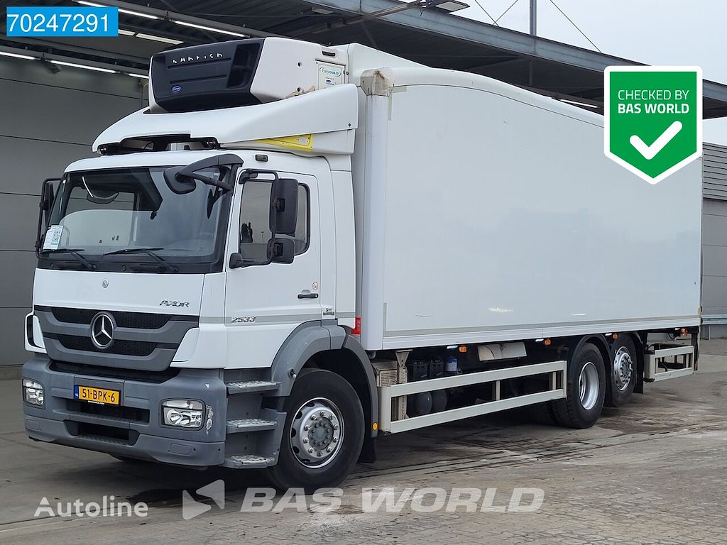 Mercedes-Benz Axor 2533 6X2 NL-Truck Manual Liftachse Ladebordwand Euro 5 kamion hladnjača