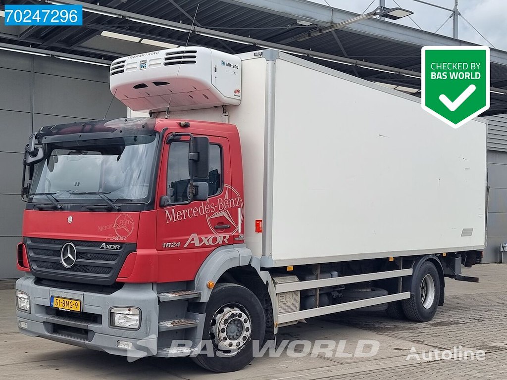 Mercedes-Benz Axor 1824 4X2 NL-Truck Manual Thermo King Ladebordwand kamion hladnjača