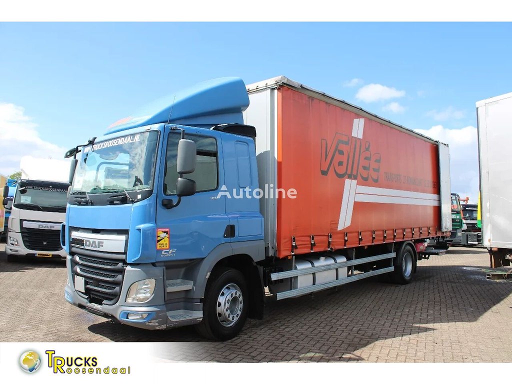 DAF CF 310 + EURO 6 kamion sa klizna zavesa cerada