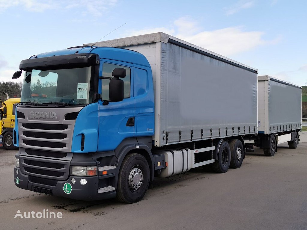 Scania R480 LB6X2*4 EURO 5 kamion sa klizna zavesa cerada