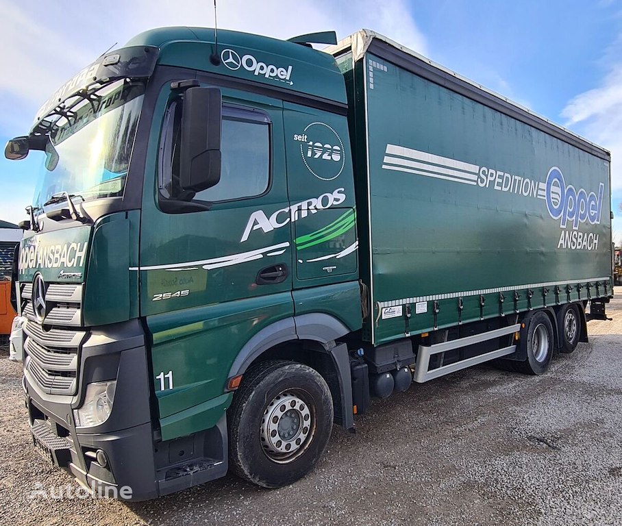 Mercedes-Benz Actros 2545 LL kamion sa klizna zavesa cerada