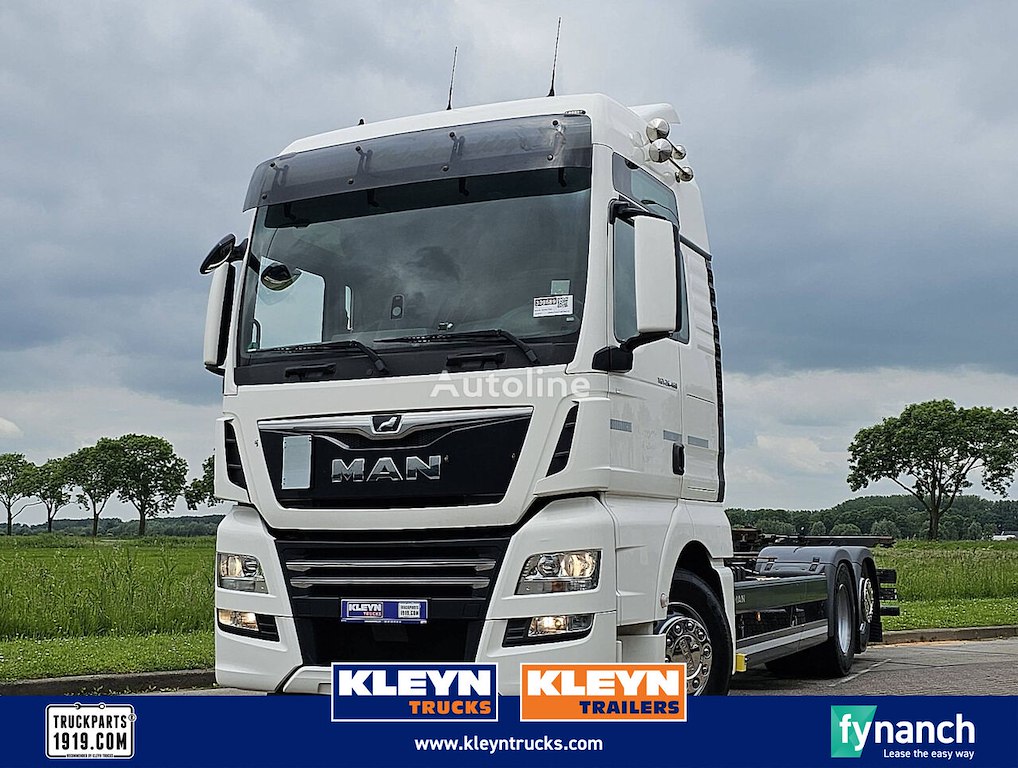 MAN 26.460 TGX xxl intarder navi vozilo za prevoz kontejnera