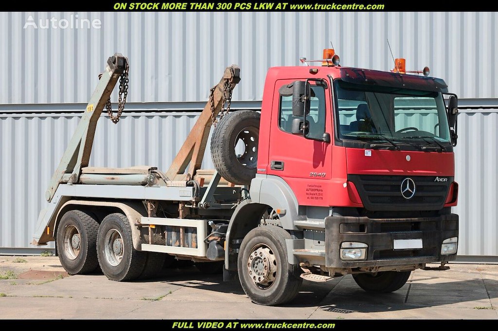 Mercedes-Benz AXOR 2640, 6x4, HYVALIFT 18 T kamion autopodizač kontejnera