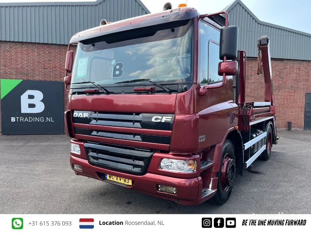 DAF CF 75.310 - Manual ZF - EUR3 - Nooteboom Skiploader - 40.634 kamion autopodizač kontejnera