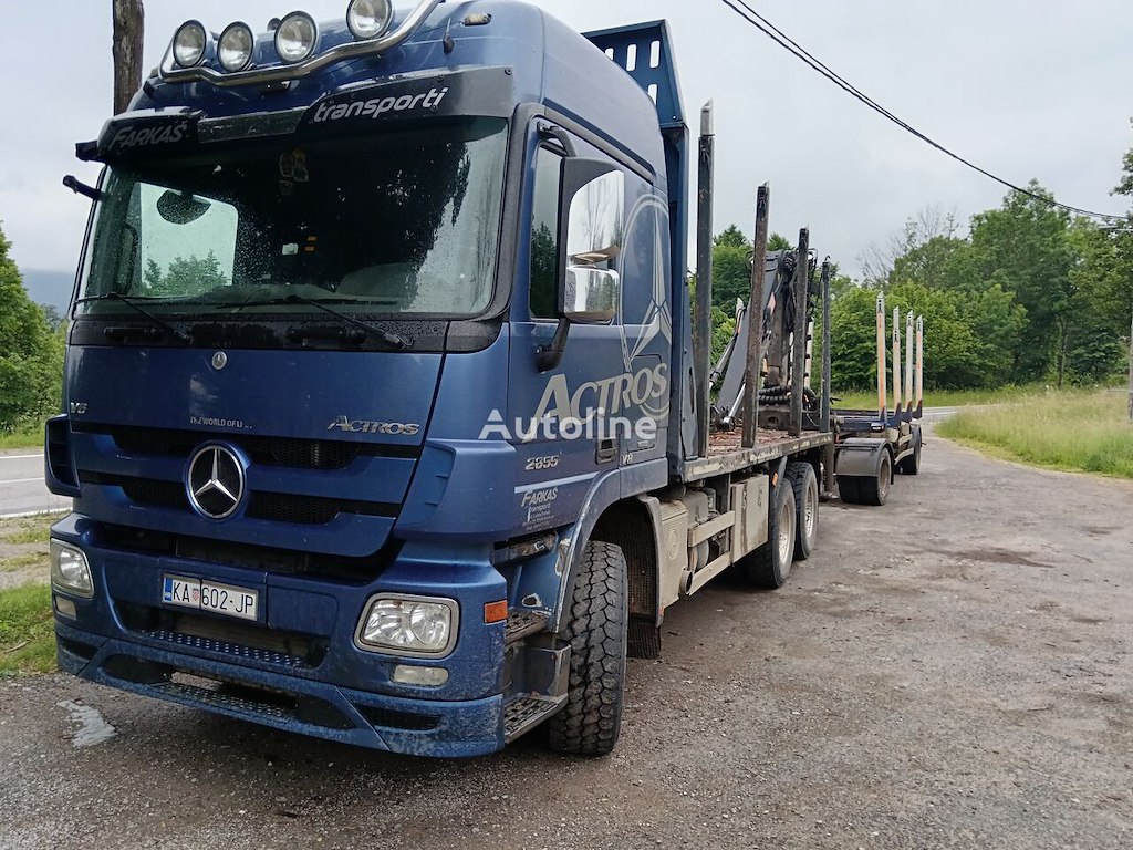 Mercedes-Benz Actros 2855 kamion za prevoz drva