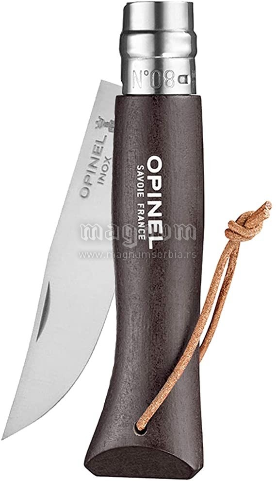 Noz Opinel 002211 Inox 8 Colorama tamno braon