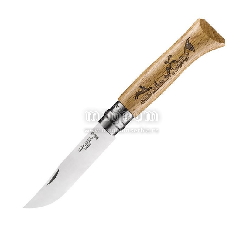 Noz Opinel 002333 Inox 8 graviran zec