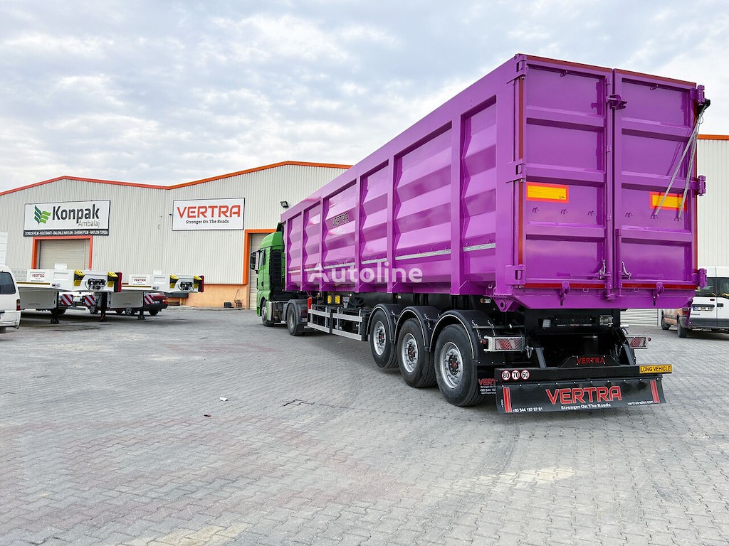 Nova Vertra New - Scrap Metal Carrier - Hardox TUF500 - SAF Axle - 2024 poluprikolica kipera