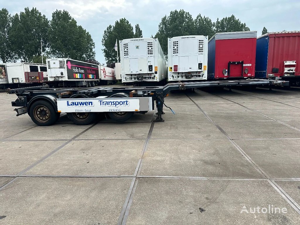 Tracon TRAILERS LZV MET SCHOTEL LIFT EN STUURAS poluprikolica za prevoz kontejnera