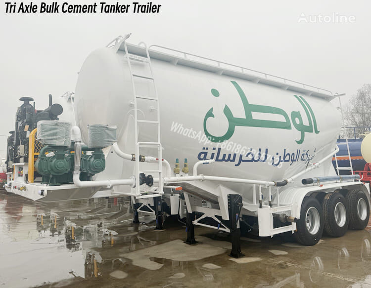 Nova How Much is Bulk Cement Tanker Trailer cisterna za prevoz cementa