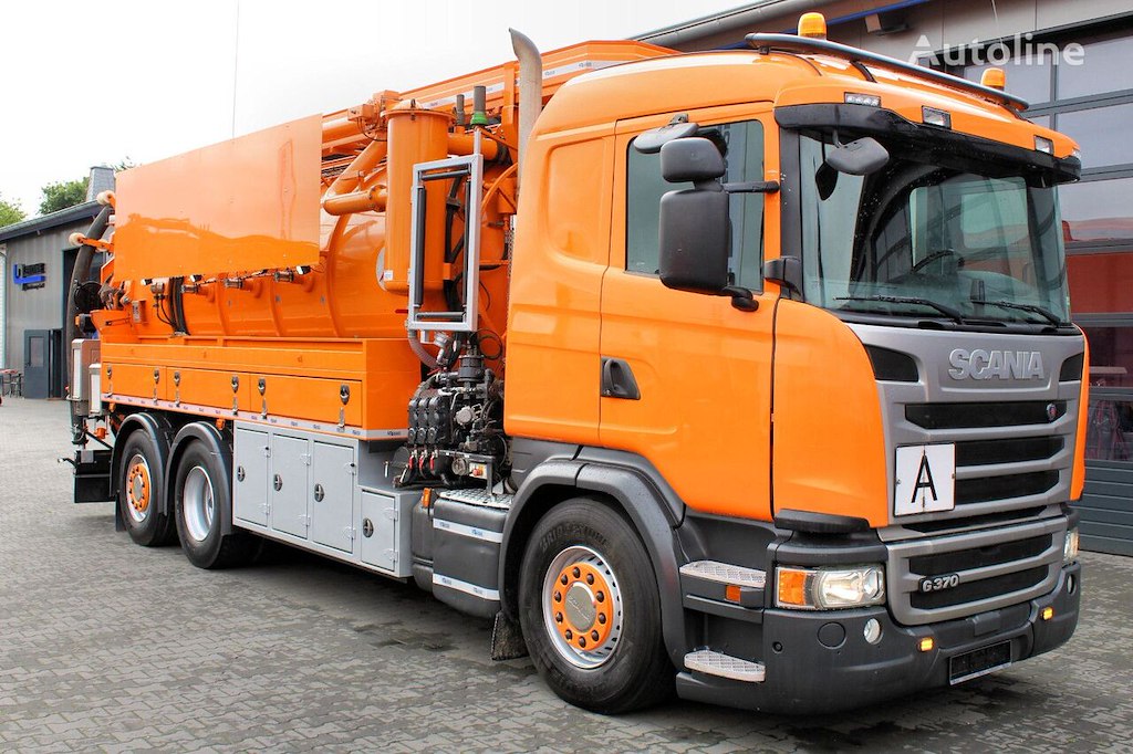 Scania G370 kombinovano vozilo za čišćenje kanalizacije