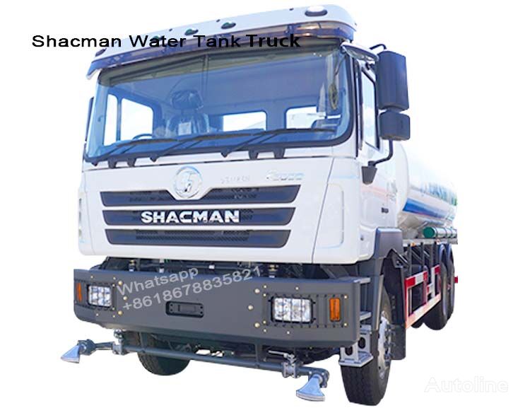 Nova Shacman Sprinkler Water Tank Truck for Sale in DRC cisterna za pranje ulica
