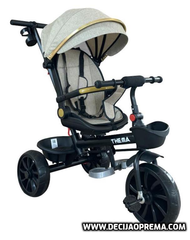 Tricikl Baby Line Beige za decu