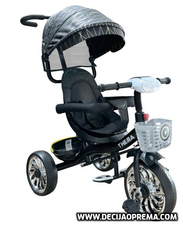 Tricikl Baby Line Black Gold za decu