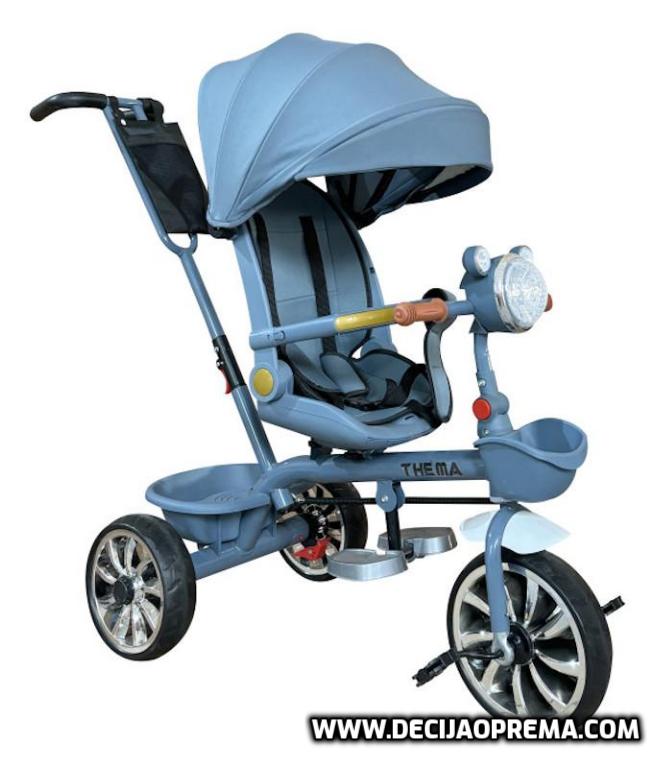 Tricikl Baby Line Lux Blue za decu