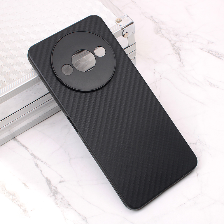 Futrola Carbon fiber za Xiaomi Redmi A3 crna