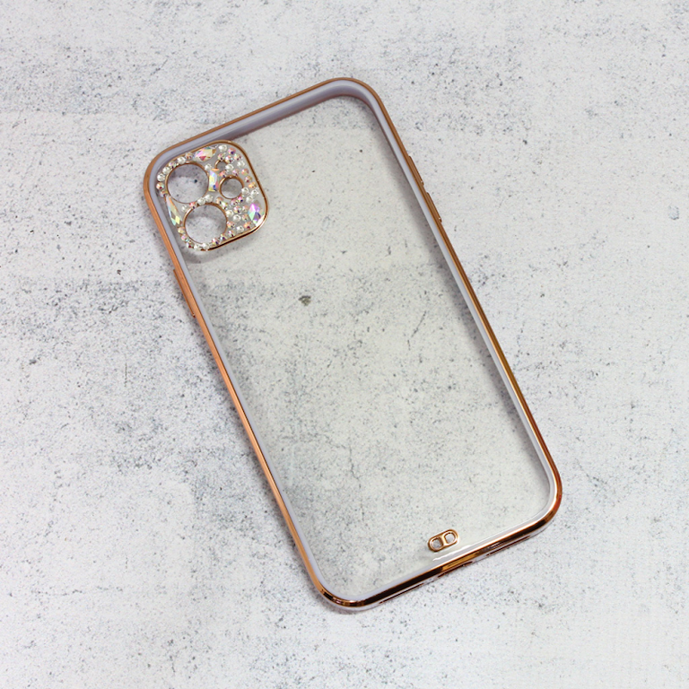 Futrola Cirkon Camera za iPhone 11 6.1 ljubicasta