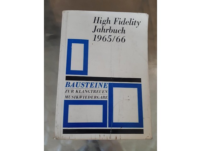 High Fidelity Jahrbuch 1965 / 1966 Bausteine