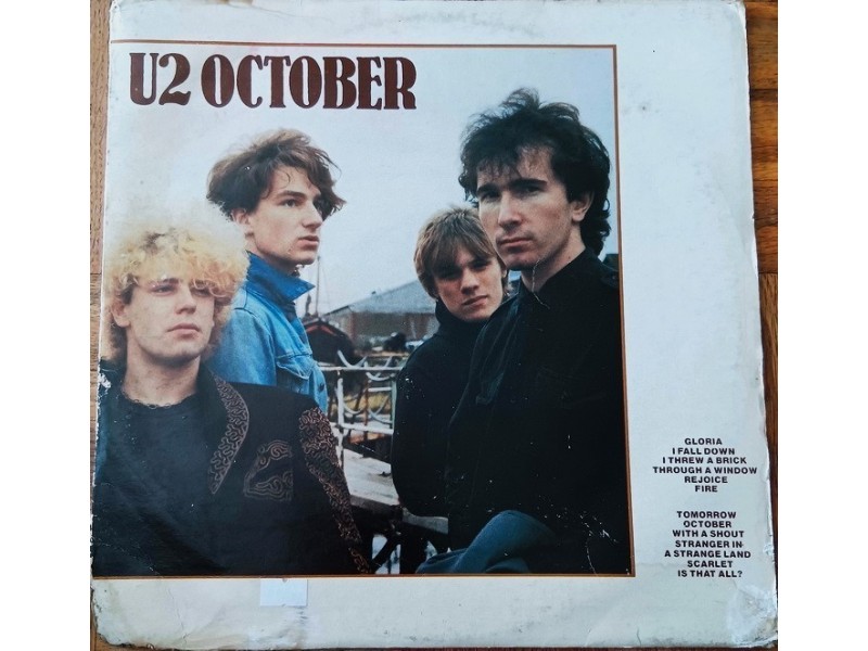 U2-October LP (1982)