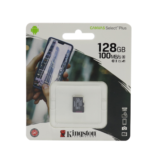 Memorijska kartica Kingston Select Plus Micro SD 128GB Class 10 UHS U1 100MB/s (MS)