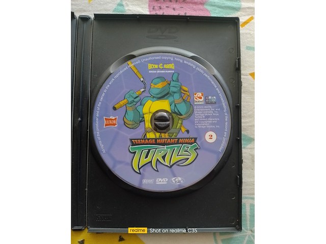 DVD CRTANI FILM - NINDZA KORNJACE TURTLES 02