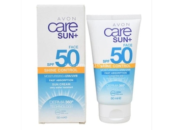 Avon Care Sun+ Krema za lice za sunčanje sa SPF 50 50ml