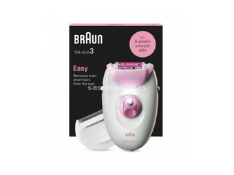 Epilator Braun Legepil se3-031PNKBOX