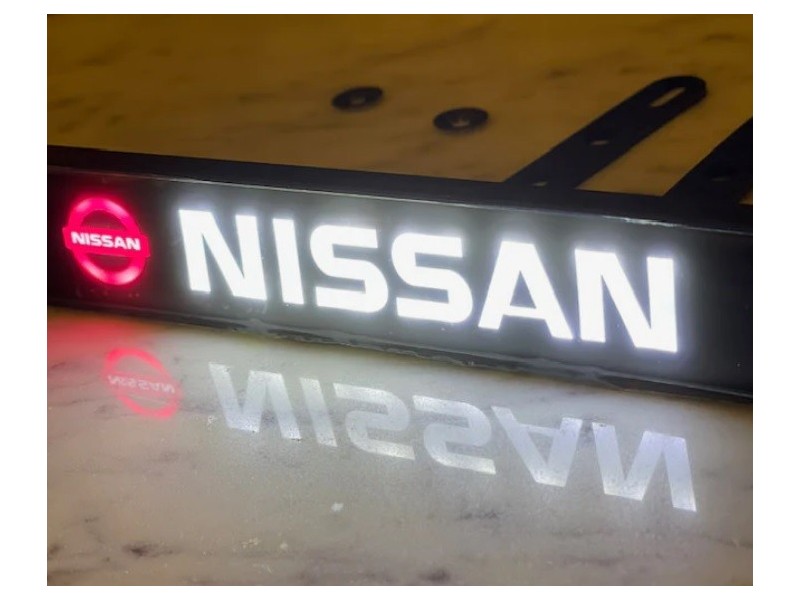 12V Svetleći LED znak za prednju masku - NISSAN