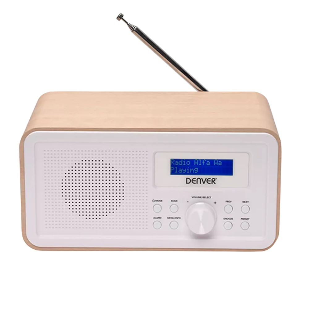 DENVER RADIO BUDILNIK DAB-30 LIGHTWOOD *I