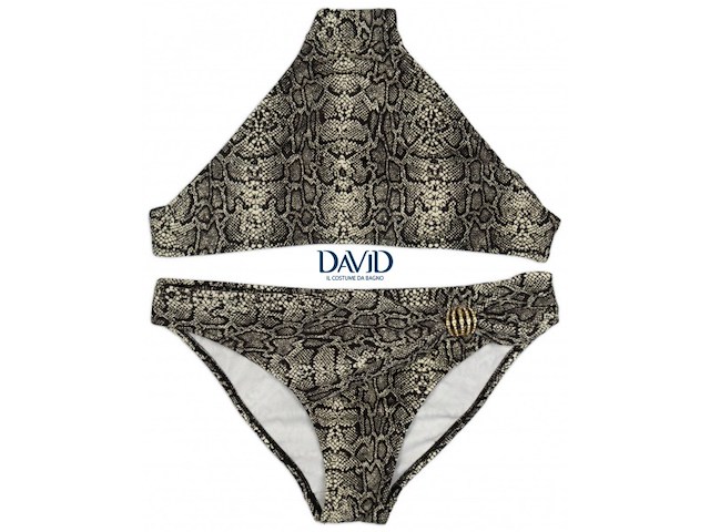 |O| DAVID kupaći donji deo snake print (40 / M)