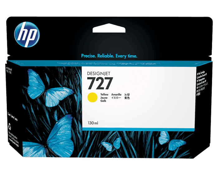 HP ink No727 Y