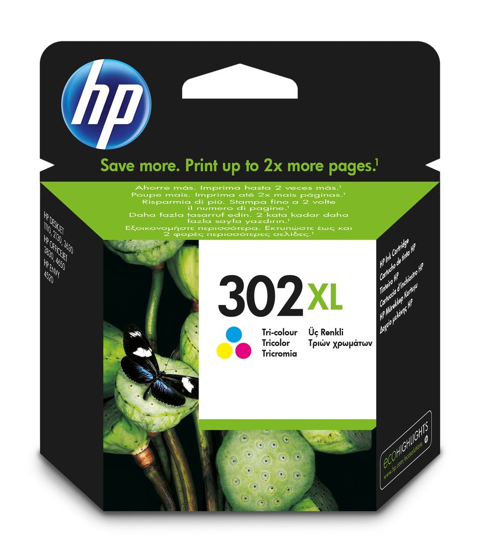 HP Ink No302XL Col