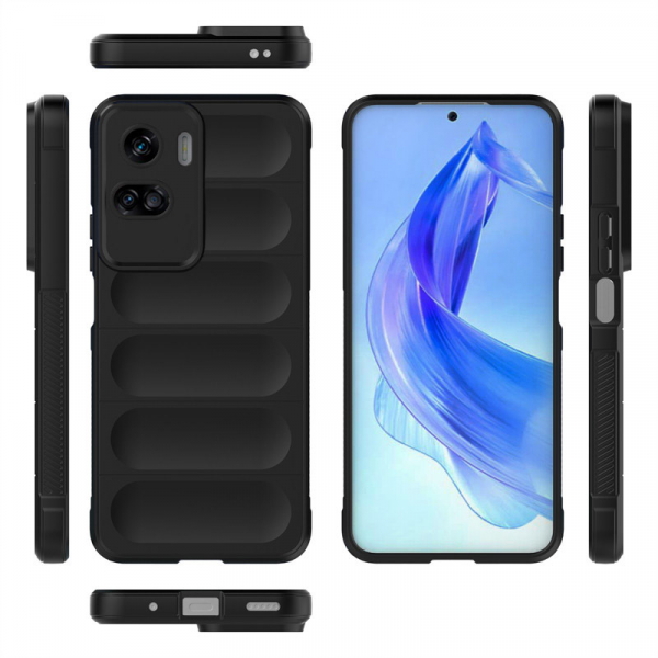 Futrola za mobilni telefon Maska Phantom Shield za Xiaomi Redmi Note 13 Pro Plus crna