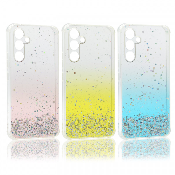 Futrola za mobilni telefon Maska Frame Glitter za Xiaomi Poco X3/ X3 NFC crna