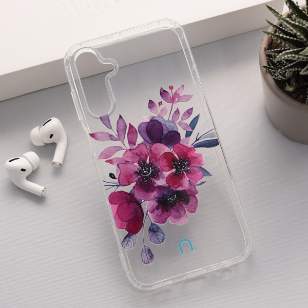 Futrola za mobilni telefon Maska Nanobit Print za Samsung A55 5G/ A556B Flowers