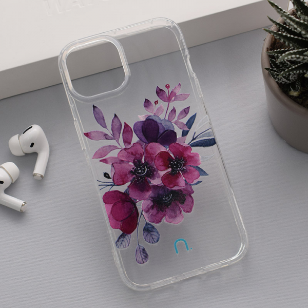 Futrola za mobilni telefon Maska Nanobit Print za iPhone 13 Flowers