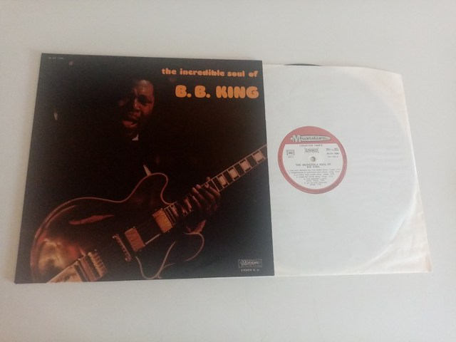 B.B. KING The Incredible Soul Of B. B. King LP 5