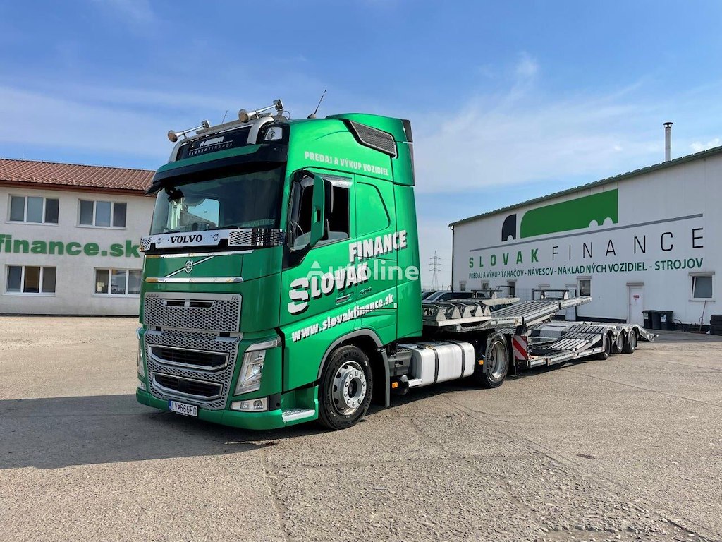 Volvo FH 13.500 LOWDECK originál km EURO 6, automat VIN 496 + 176 tegljač