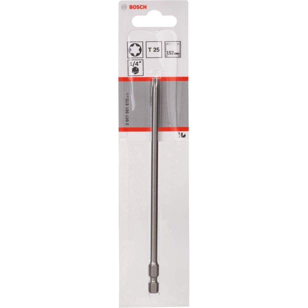 Bosch – Bit odvrtača ekstra-tvrdi T25, 152 mm – 2607001670