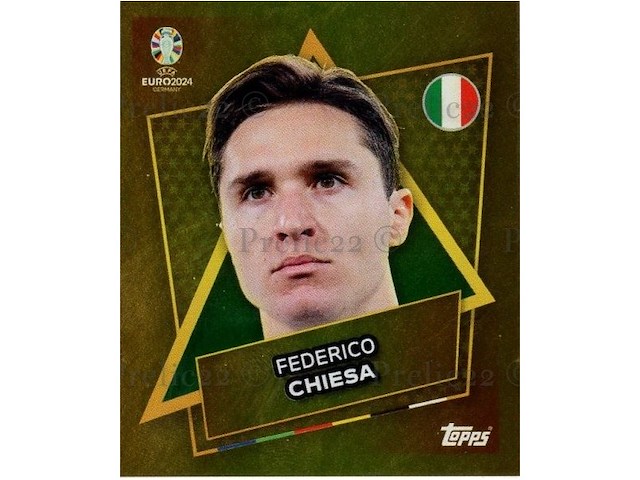 EURO 2024 Germany ITA SP Federico Chiesa, bez potpisa