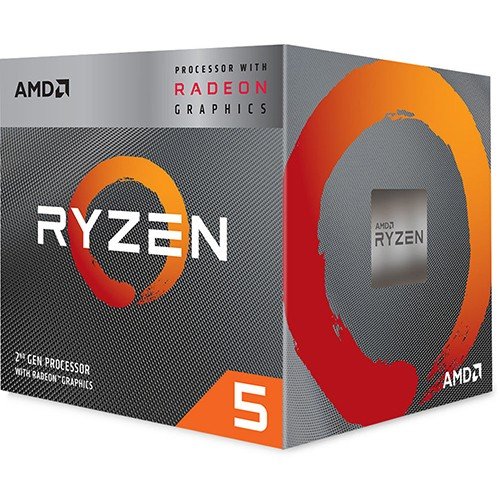 AMD Procesor Ryzen 5 3400G, 3.7GHz/4.2GHz, Radeon RX Vega 11, Socket AM4, 65W - YD3400C5FHBOX