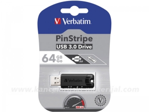 VERBATIM USB memorija 64GB (49318) Pinstripe 3.0