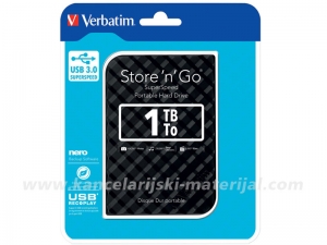 VERBATIM eksterni hard disk 1TB USB 3.0 (53194)