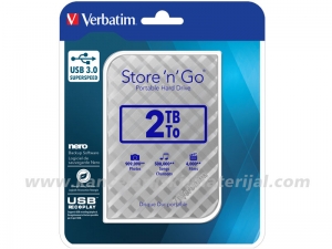 VERBATIM eksterni hard disk 2TB USB 3.0 (53195/53198)