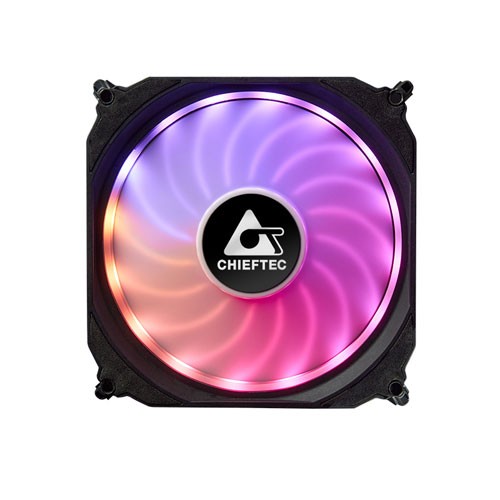 Chieftec RGB Rainbow LED 120mm ventilator CF-1225RGB