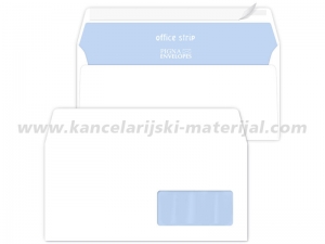 PIGNA OFFICE ameriken koverta DESNI PROZOR 110x230mm 80g (23202)