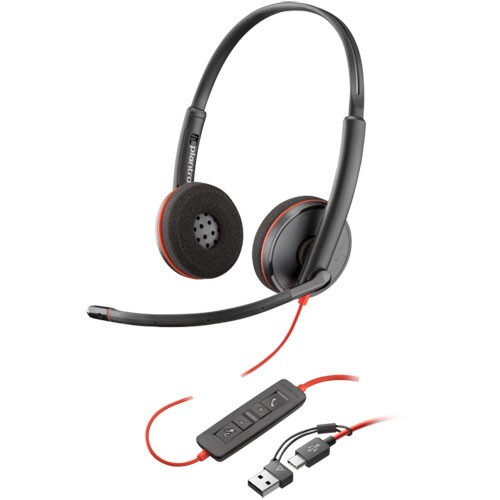 HP oly Blackwire 3220 Stereo USB-C slušalice | 8X228AA