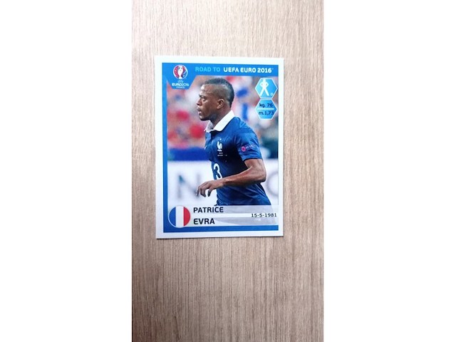 Road to Euro 2016 Panini sličica broj 098 98